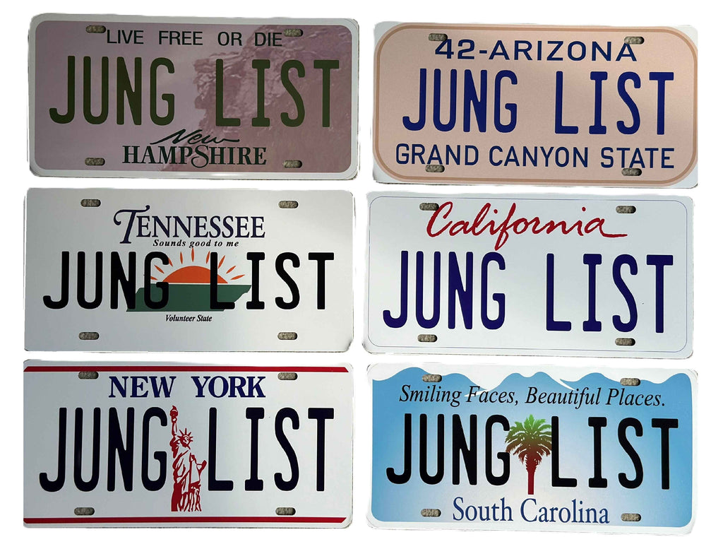 JUNGLIST Licence Plate | Interior & Gift | Junglist Network