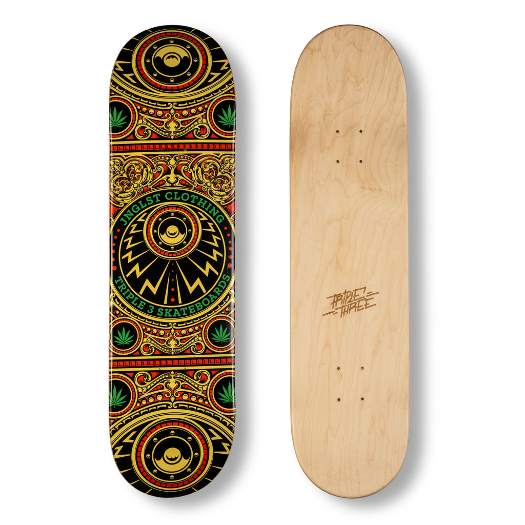 Skate Life Jnglst X Triple 3 Skate Deck – Junglist Network