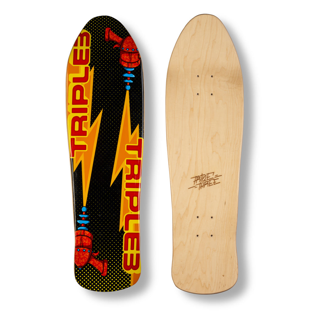 Ray Gun Retro Shaped Skate Deck – Junglist Network