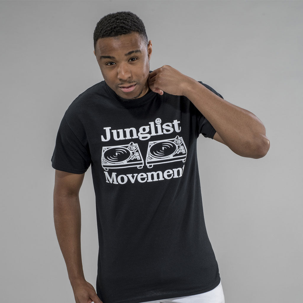 Junglist Movement Official black Aerosoul T-Shirt – Junglist Network