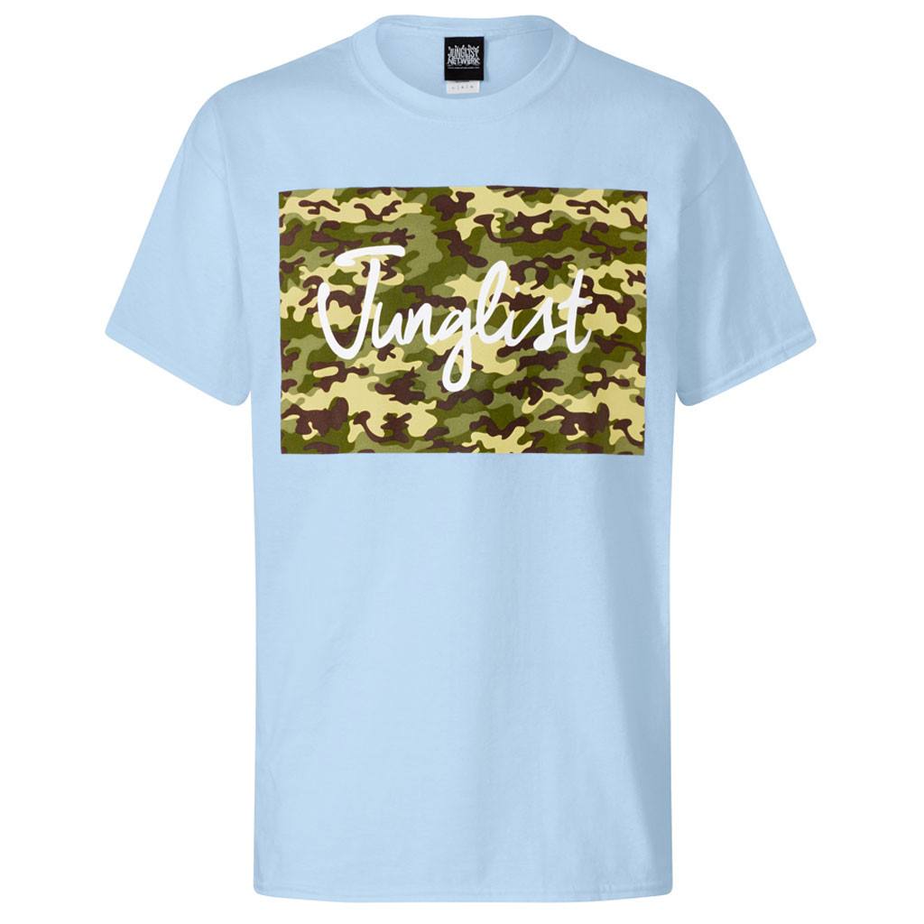 Light Blue Junglist Camo Block | Shop | Junglist Network