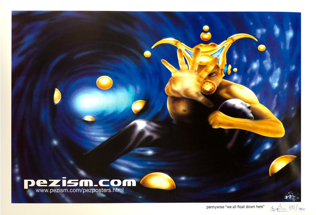 PEZ pair of Rave Posters | Pez Art | Junglist Network